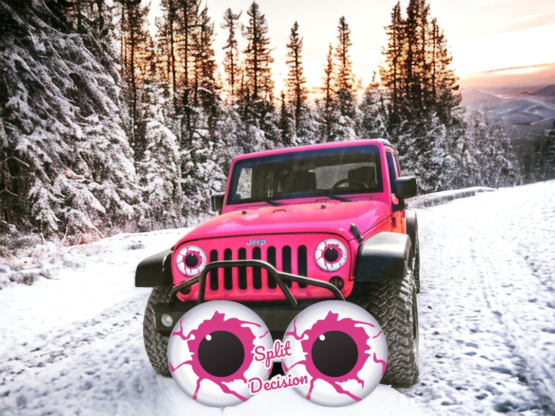 Split Series Headlight Decals - Etsy