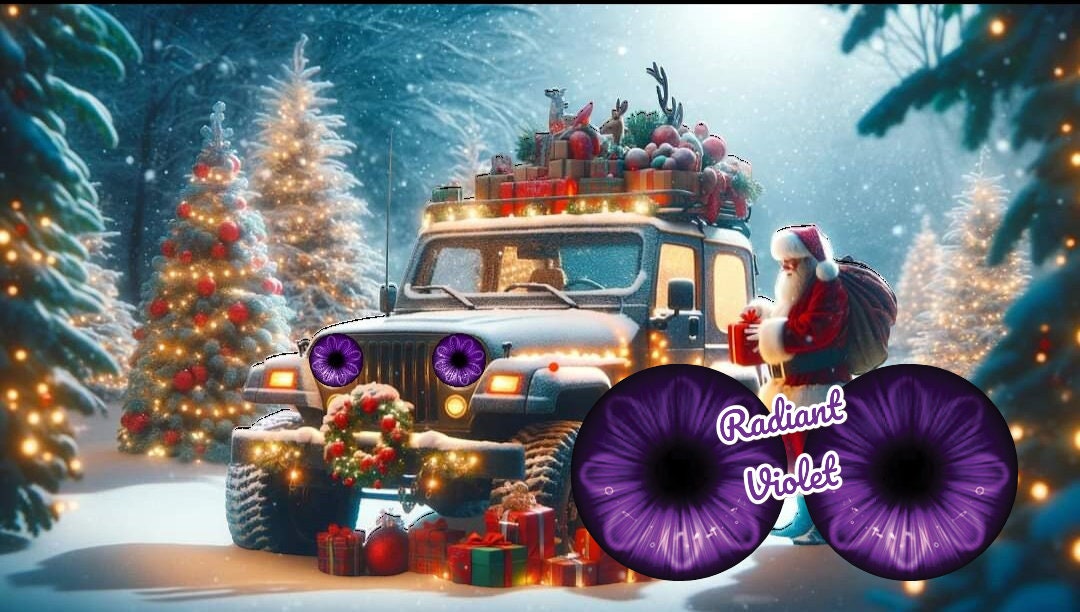 Round Headlight Decal Radiant Series - Etsy