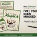 PRINTABLE PDF | You've Been Mugged | I've Been Mugged | Coffee Mug Game ...