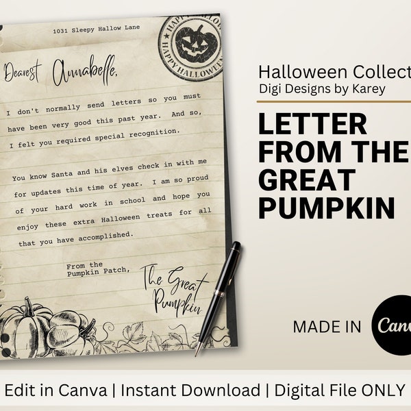 Great Pumpkin - Etsy