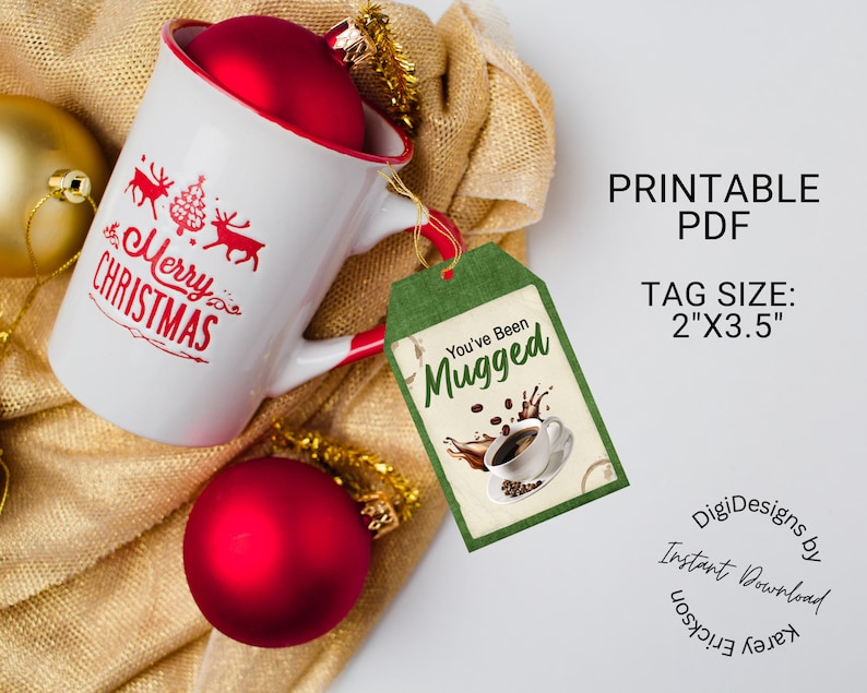 PRINTABLE PDF | You've Been Mugged | I've Been Mugged | Holiday Game ...
