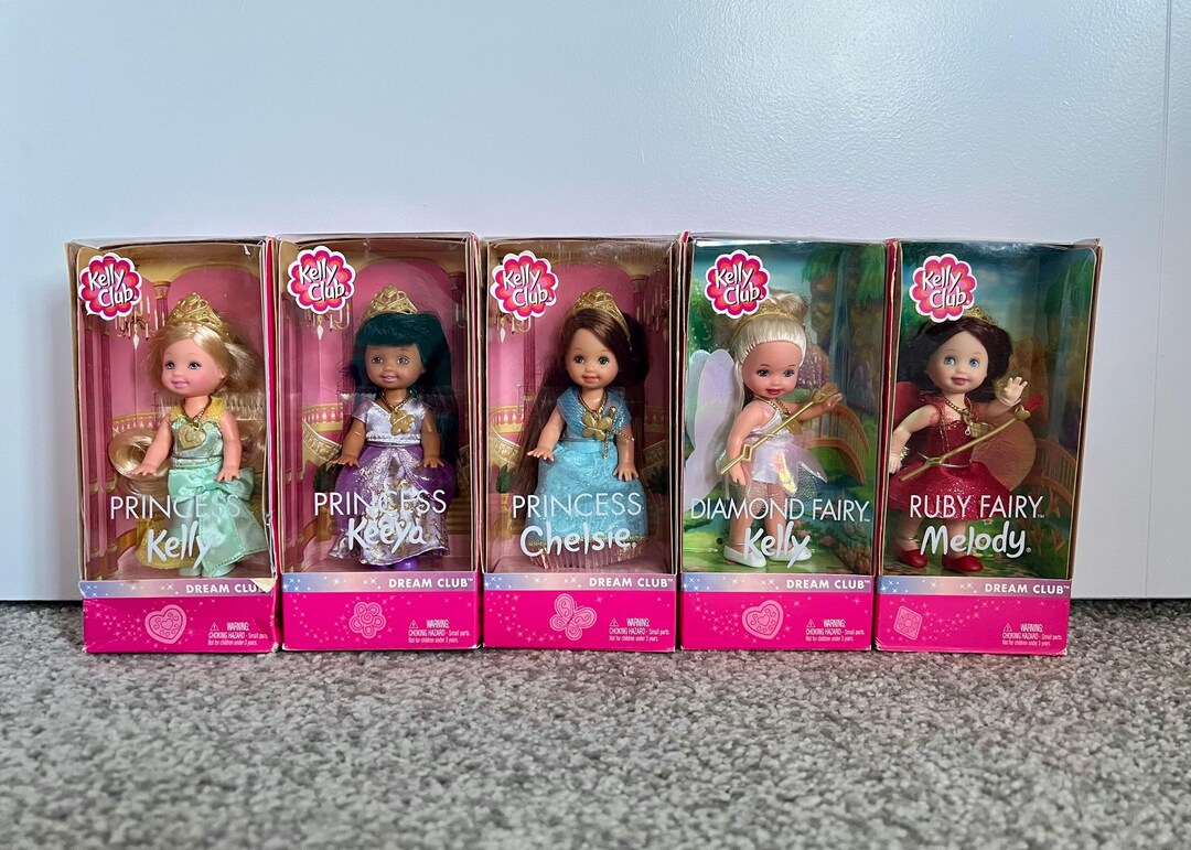 Barbie Kelly Club Princess & Fairy Dolls - Lot of 5 - Etsy