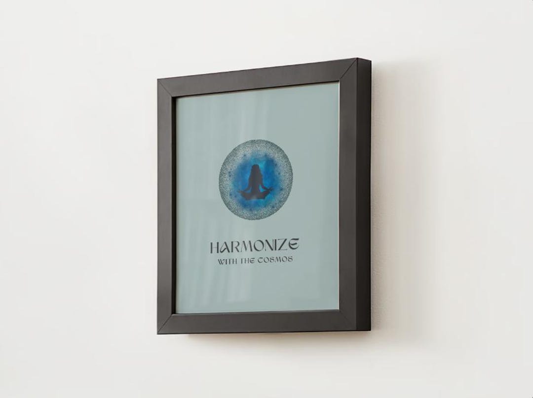 Spiritual Wall Poster Harmonize - Etsy