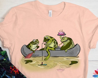 Frog Rowing Boat - Etsy