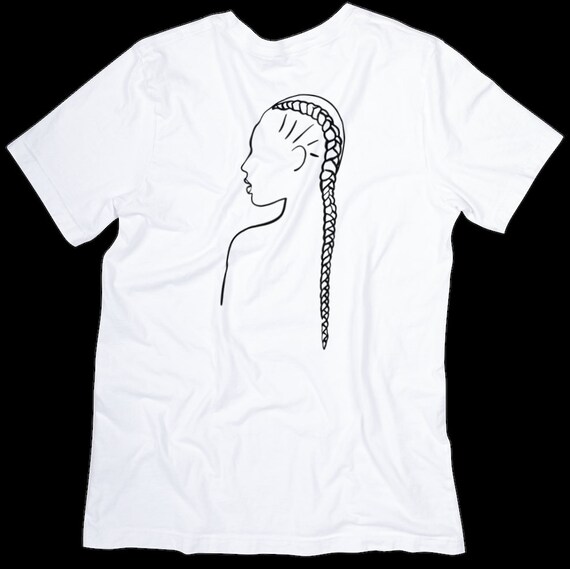 Line Art braids - Etsy