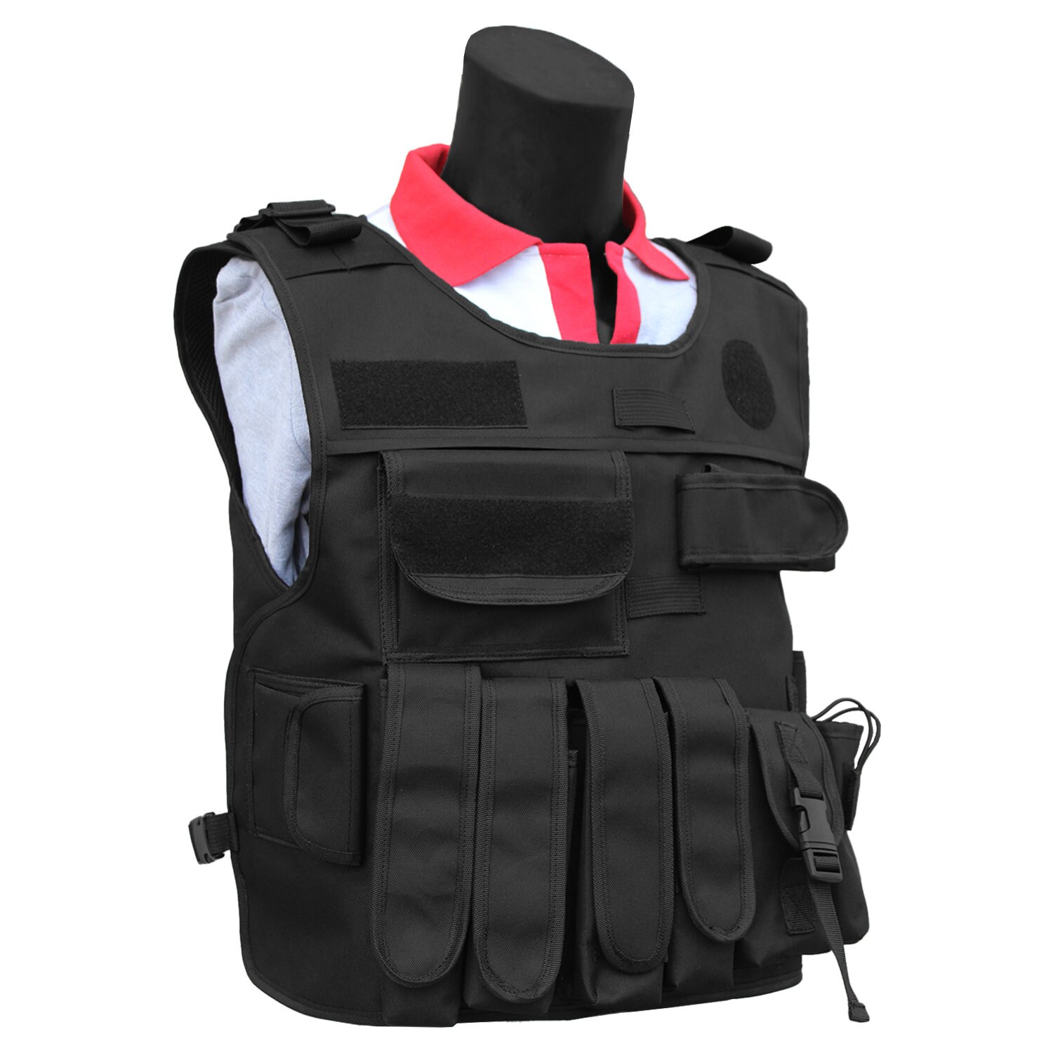 Police Multi-pocket Plate Carrier Bulletproof Security Sherriff ...
