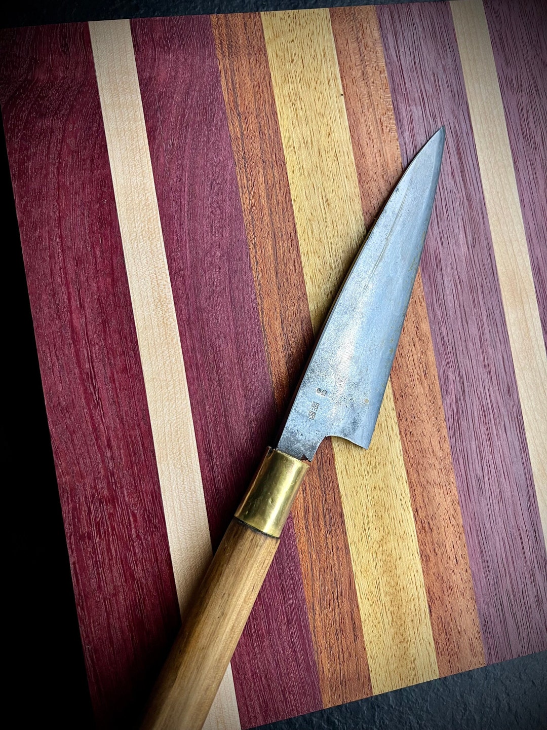 Japanese-style Board for Serving Sushi and Snacks, Exotic Wood. - Etsy