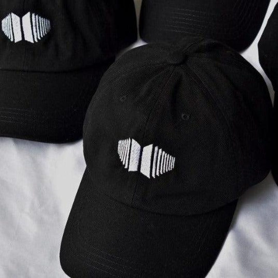 BTS BANGTAN Proof Black Embroidered CAP - Etsy