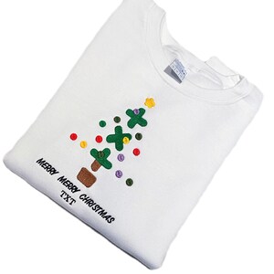 TXT CHRISTMAS EDITION Embroidered Sweatshirt - Etsy