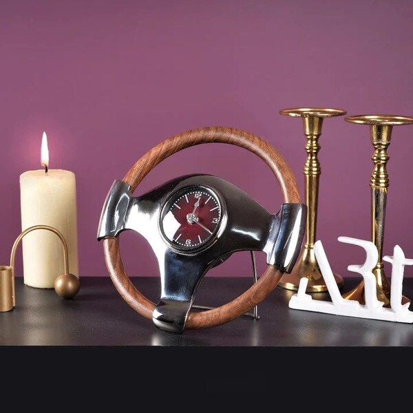 Steering Wheel Clock - Etsy