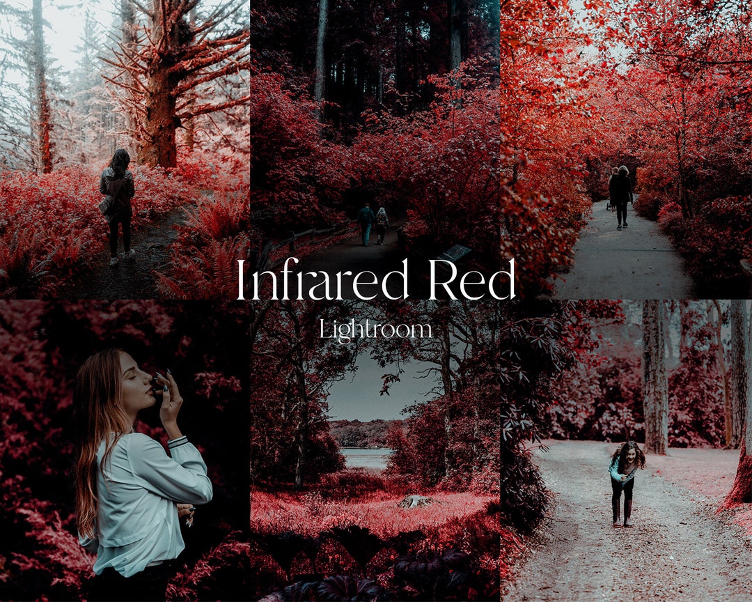 Infrared Red — Lightroom - Etsy