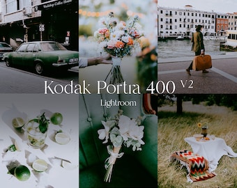 10 Kodak Look Lightroom Presets, Portra 400 Film Look Preset, Mobile ...