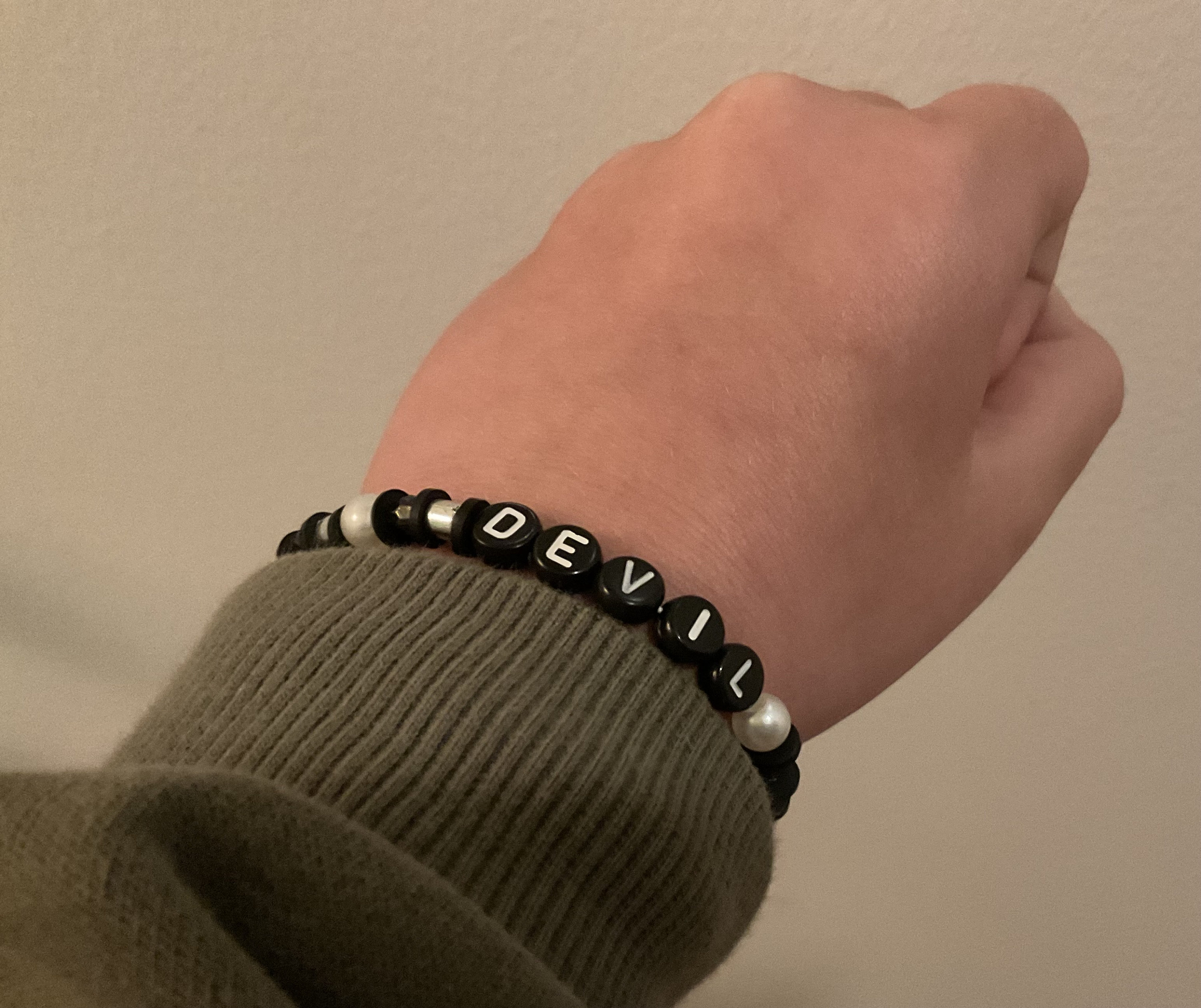 Cute Friendship Bracelets Devil and Angel - Etsy