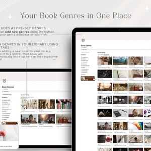 Notion Reading Journal Template, Notion Reading Tracker, Minimalist ...