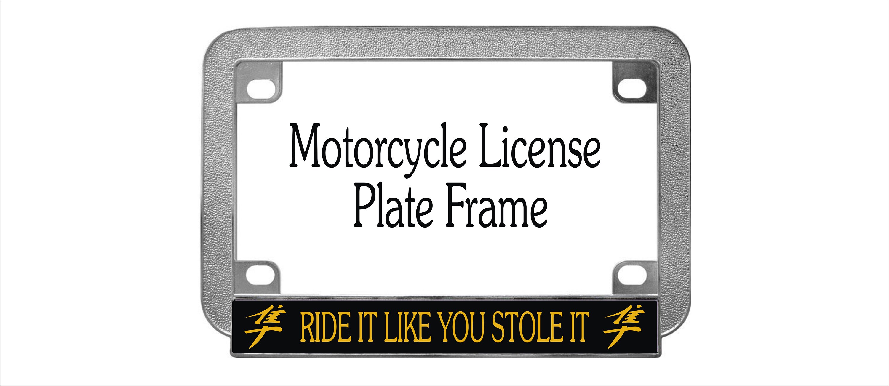 Suzuki Hayabusa Kanji Motorcycle License Plate Frame - Etsy