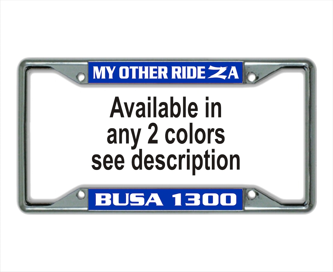 Suzuki Hayabusa License Plate Frame - Etsy