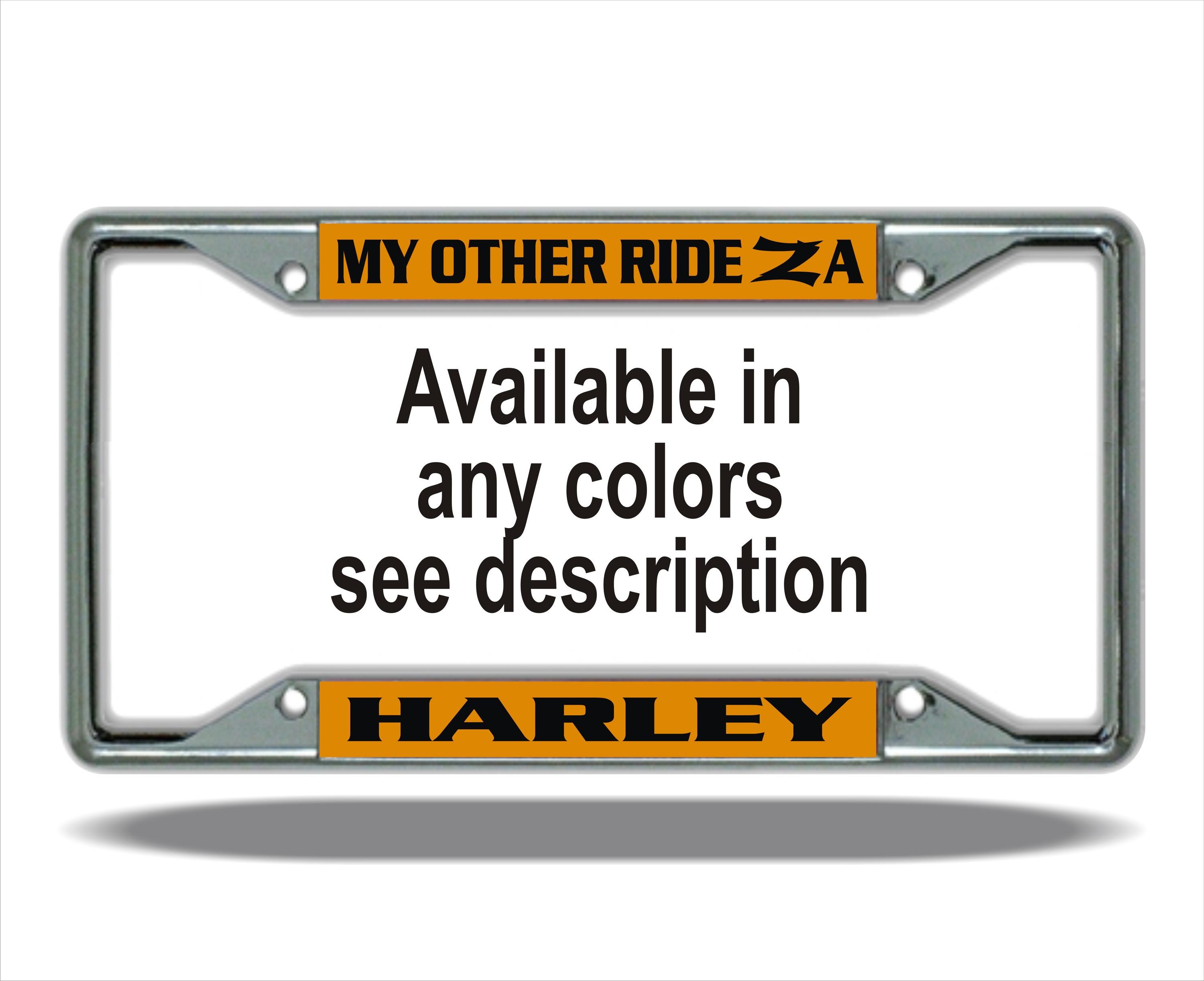 Harley Davidson License Plate Frame - Etsy