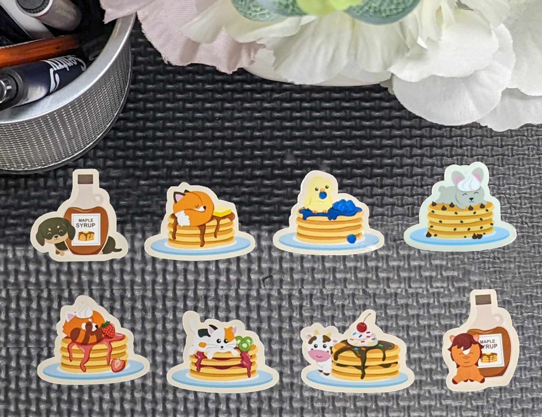 Kawaii Animal Pancake Theme: Pancake Breakfast and Brunch,dog, Fox ...