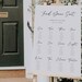 Minimal Table Plan Design, Wedding Table Plan, Table Plan Digital ...