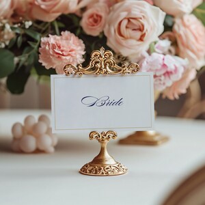 Formal Calligraphy Editable Name Cards, Digital Download Place Setting ...