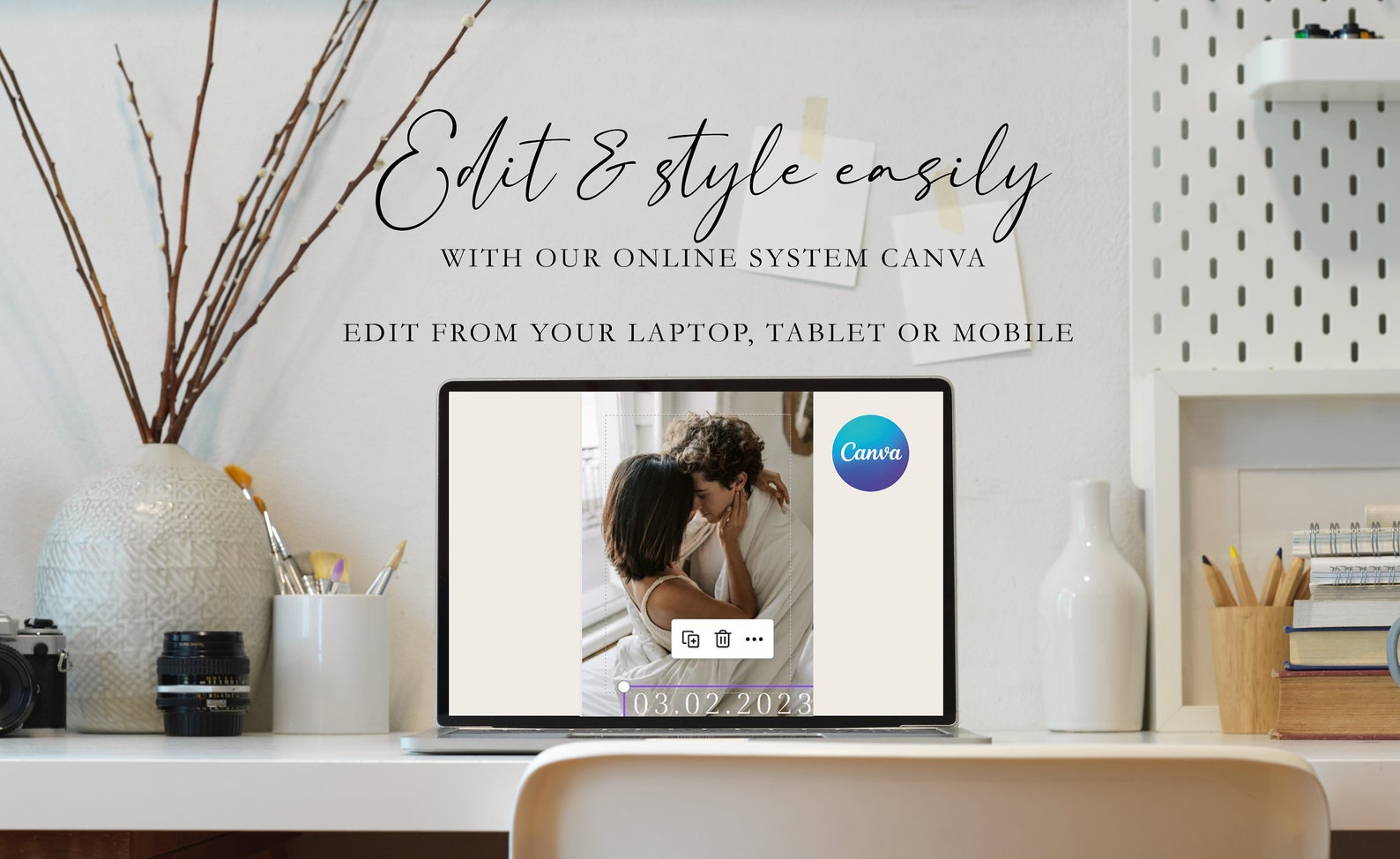 Formal Calligraphy Editable Name Cards, Digital Download Place Setting ...