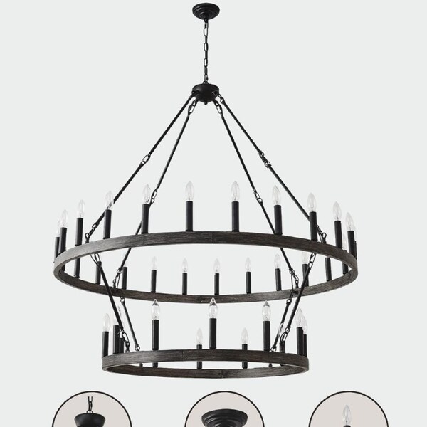 Wagon Wheel Kitchen Light - Etsy