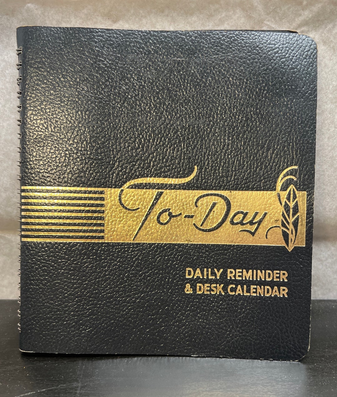Unused 1970s Weekly Desk Calendar Vintage Daily Planner With - Etsy