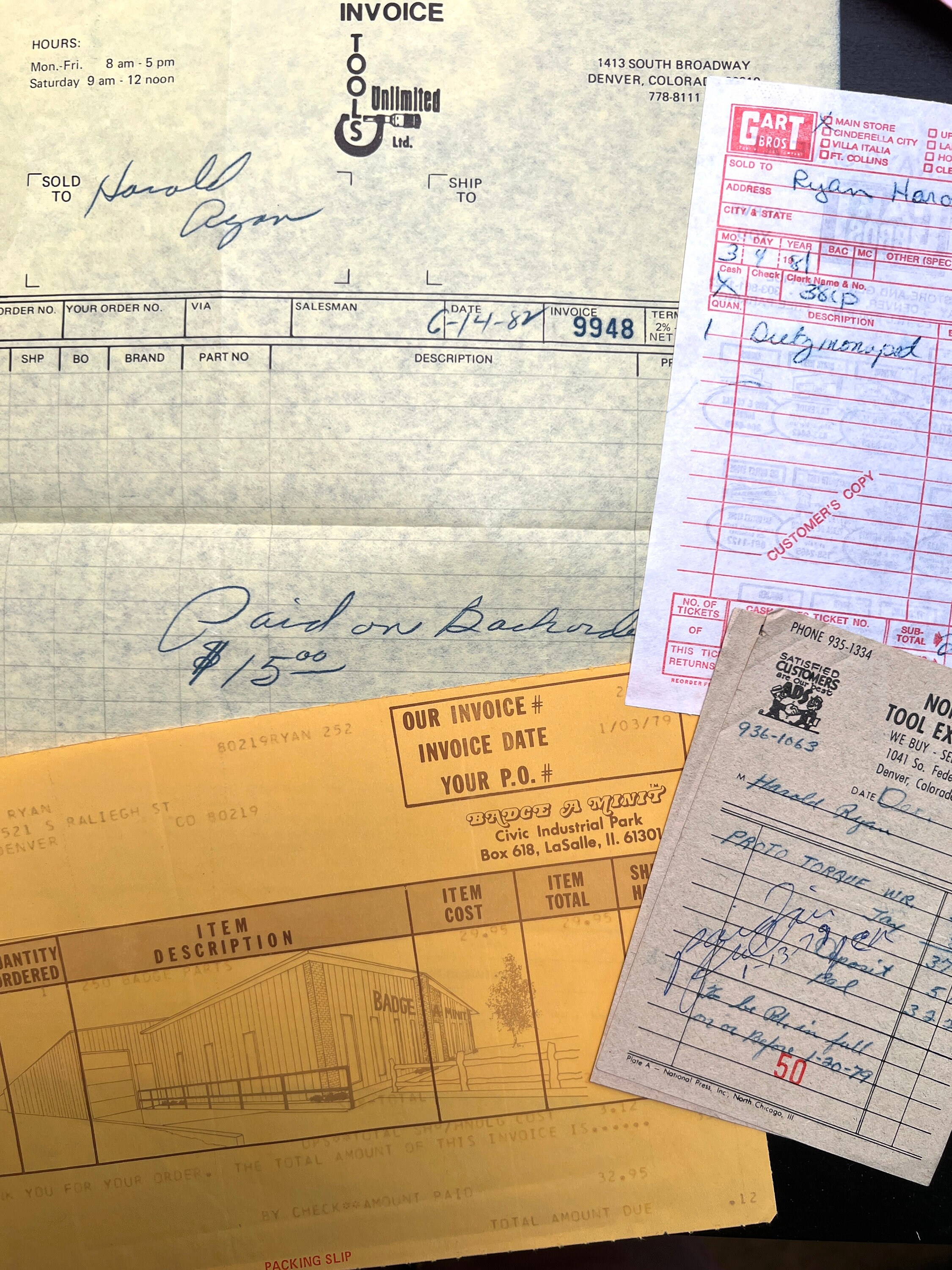 Lot 26 Vintage Papers for Junk Journal Over a Pound of Vintage Invoices ...