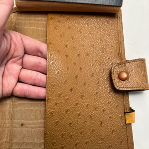 Vintage Leather Notebook Marked Ward's With Small Bound Paper Notebooks ...