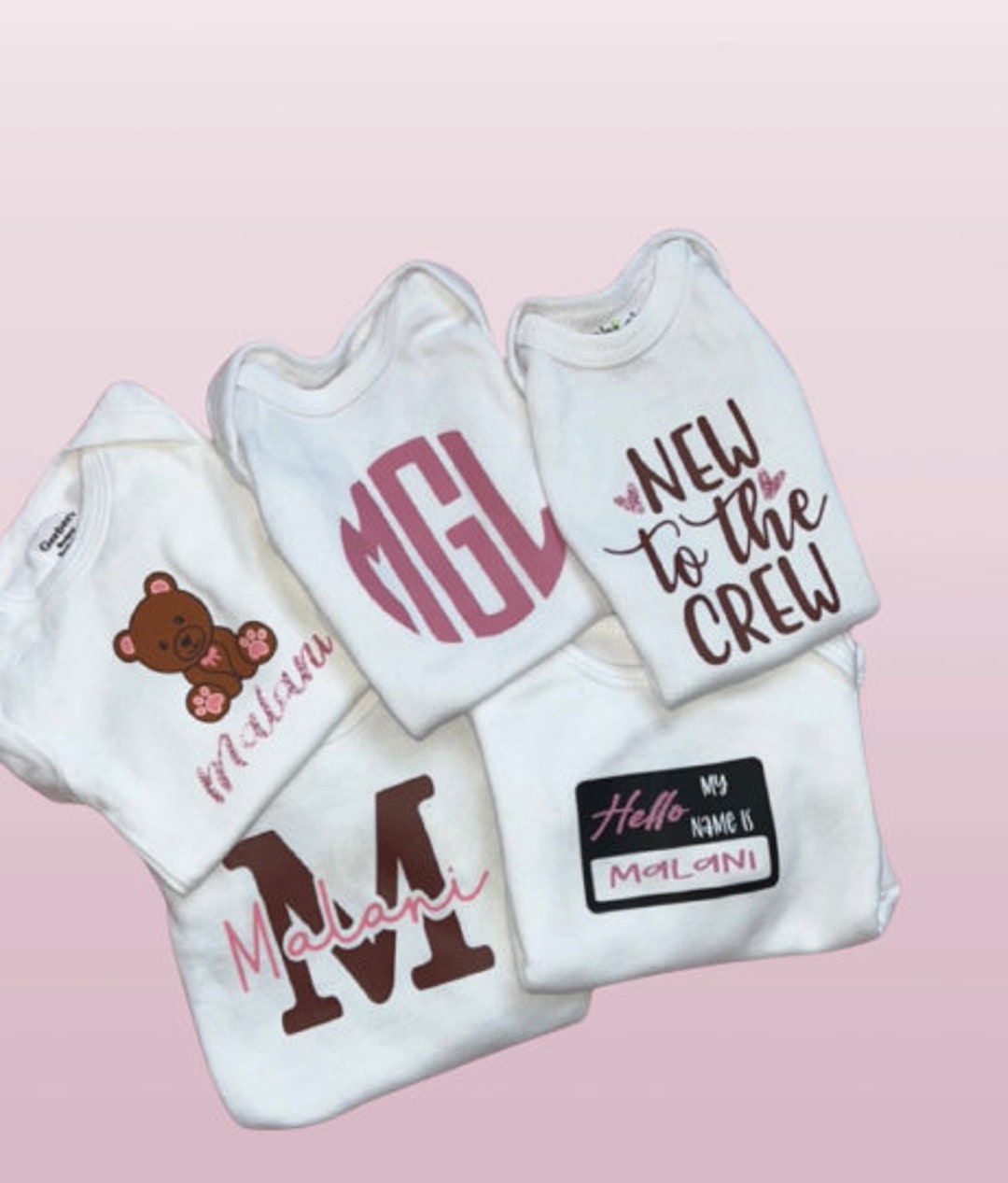 Custom Newborn Bundle - Etsy