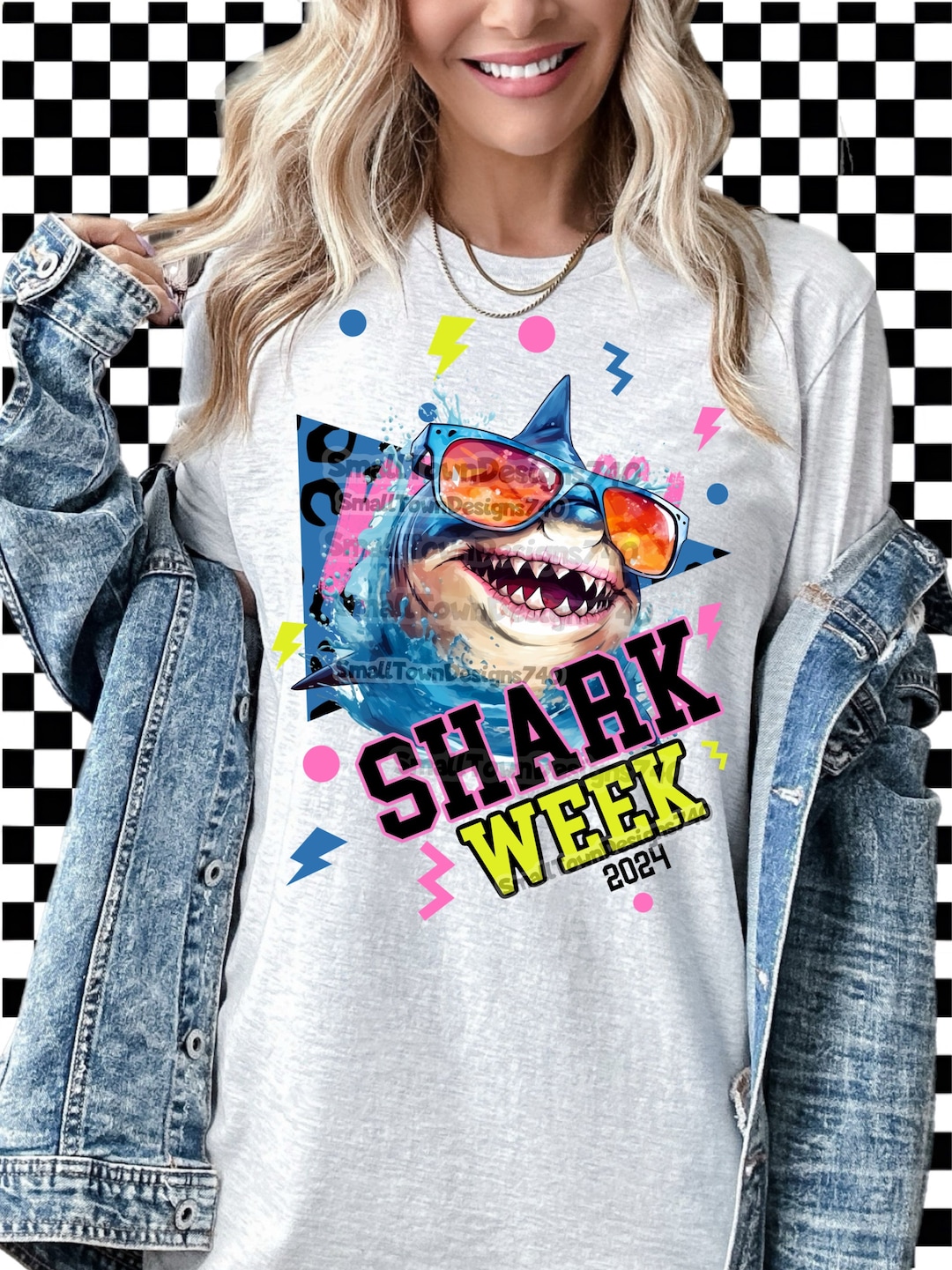 Shark Week - High Resolution PNG Digital Design Transparent Background ...