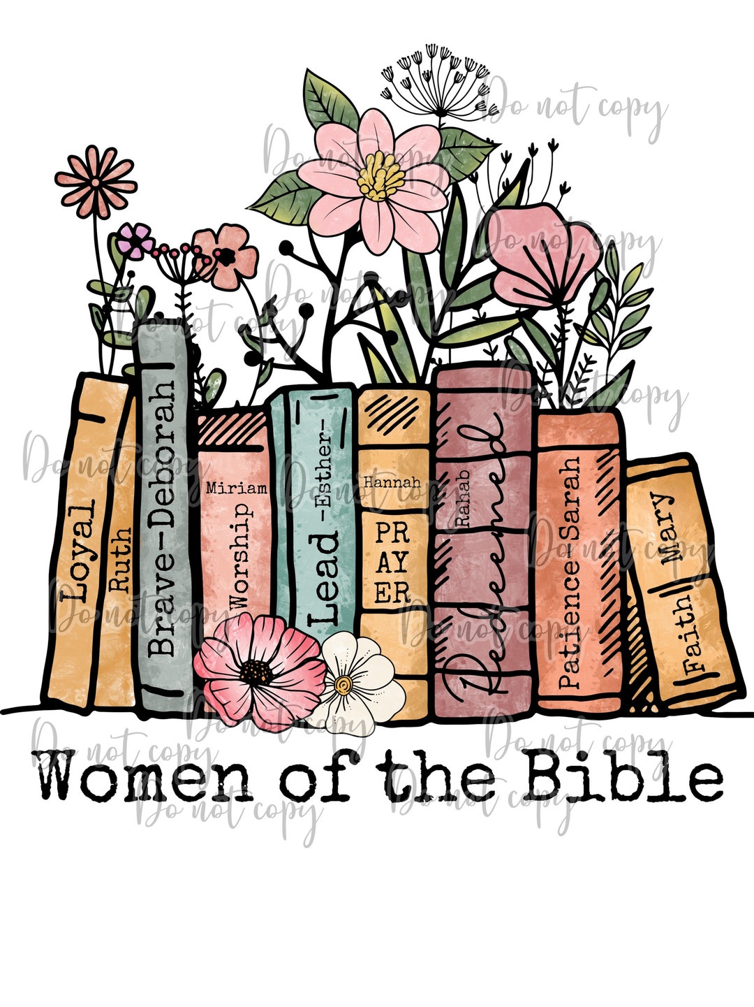 Women of the Bible High Resolution PNG Digital Design Transparent ...