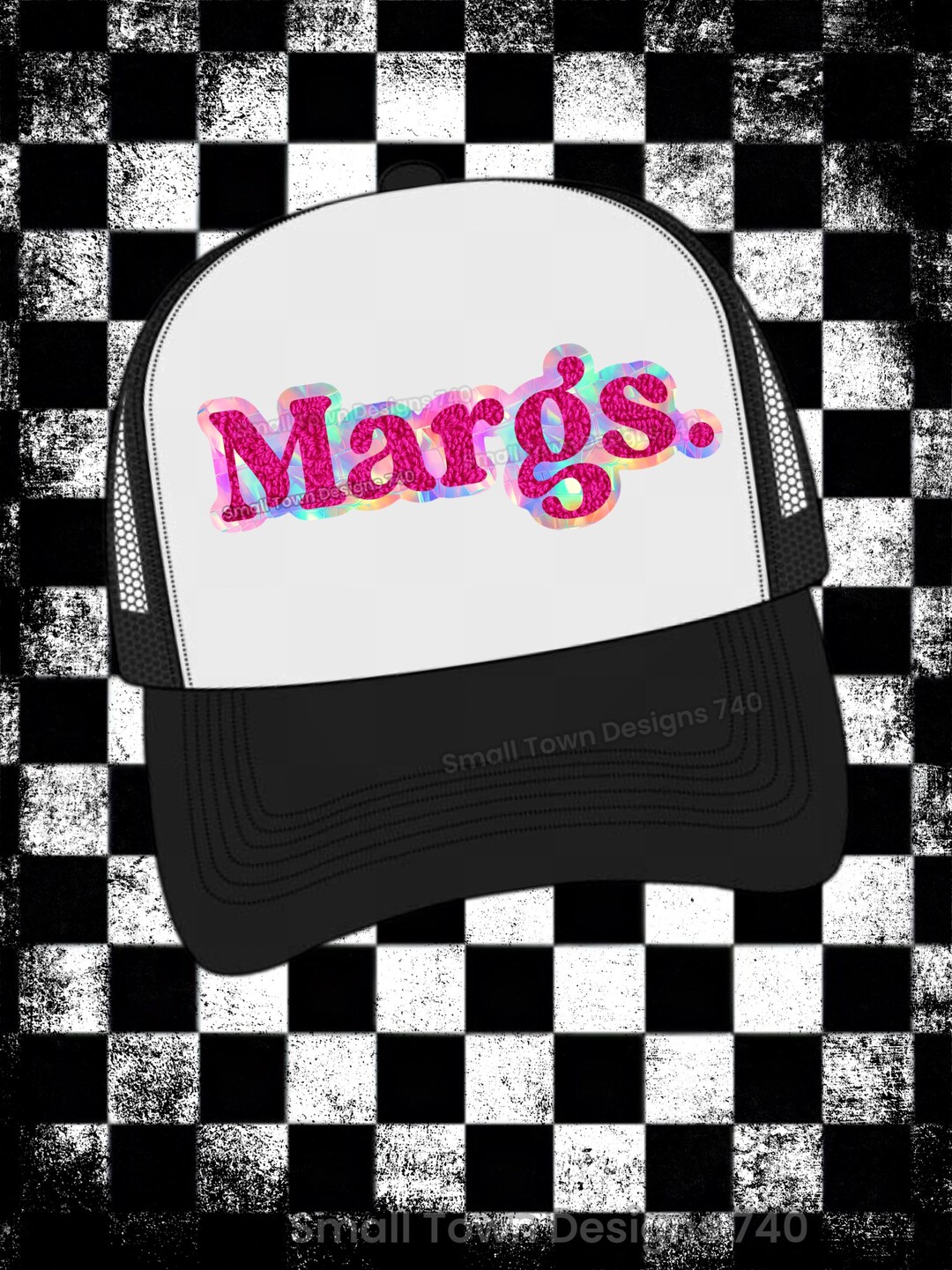 Margs - Holographic High Resolution PNG Digital Design - Sublimation ...