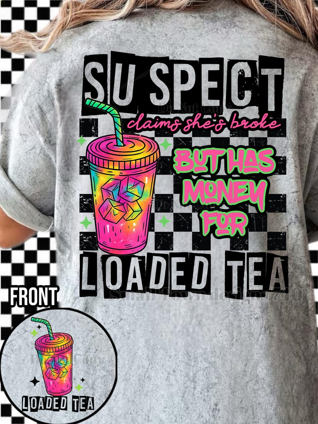 Suspect Loaded Tea - High Resolution PNG Digital Design Bundle - Great ...