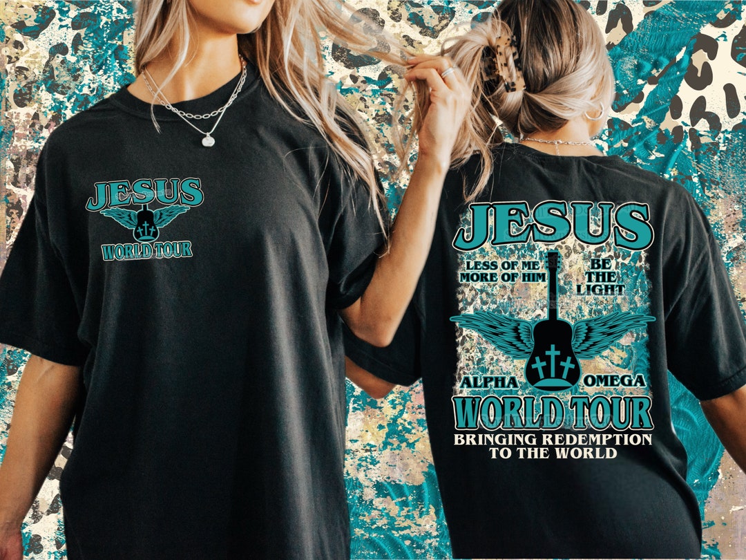 Jesus World Tour - Original Artist - High Resolution PNG Digital Design ...