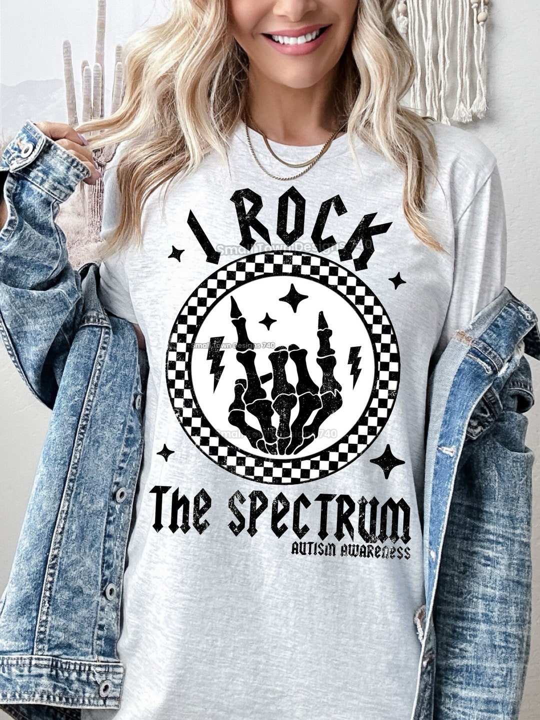 I Rock the Spectrum Autism Awareness High Resolution PNG Digital Design ...
