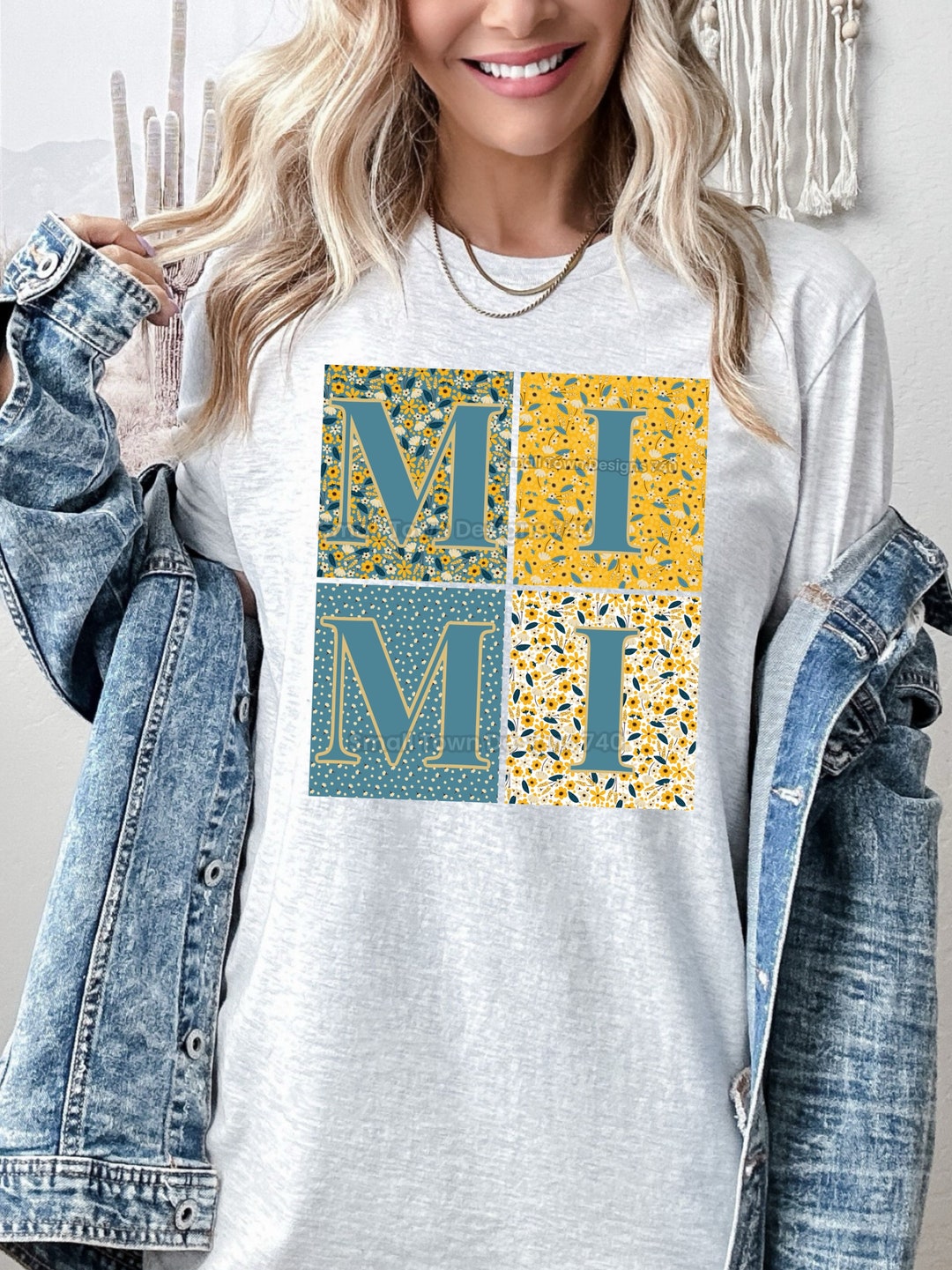MIMI Floral - High Resolution PNG Digital Design- Great for DTF and ...