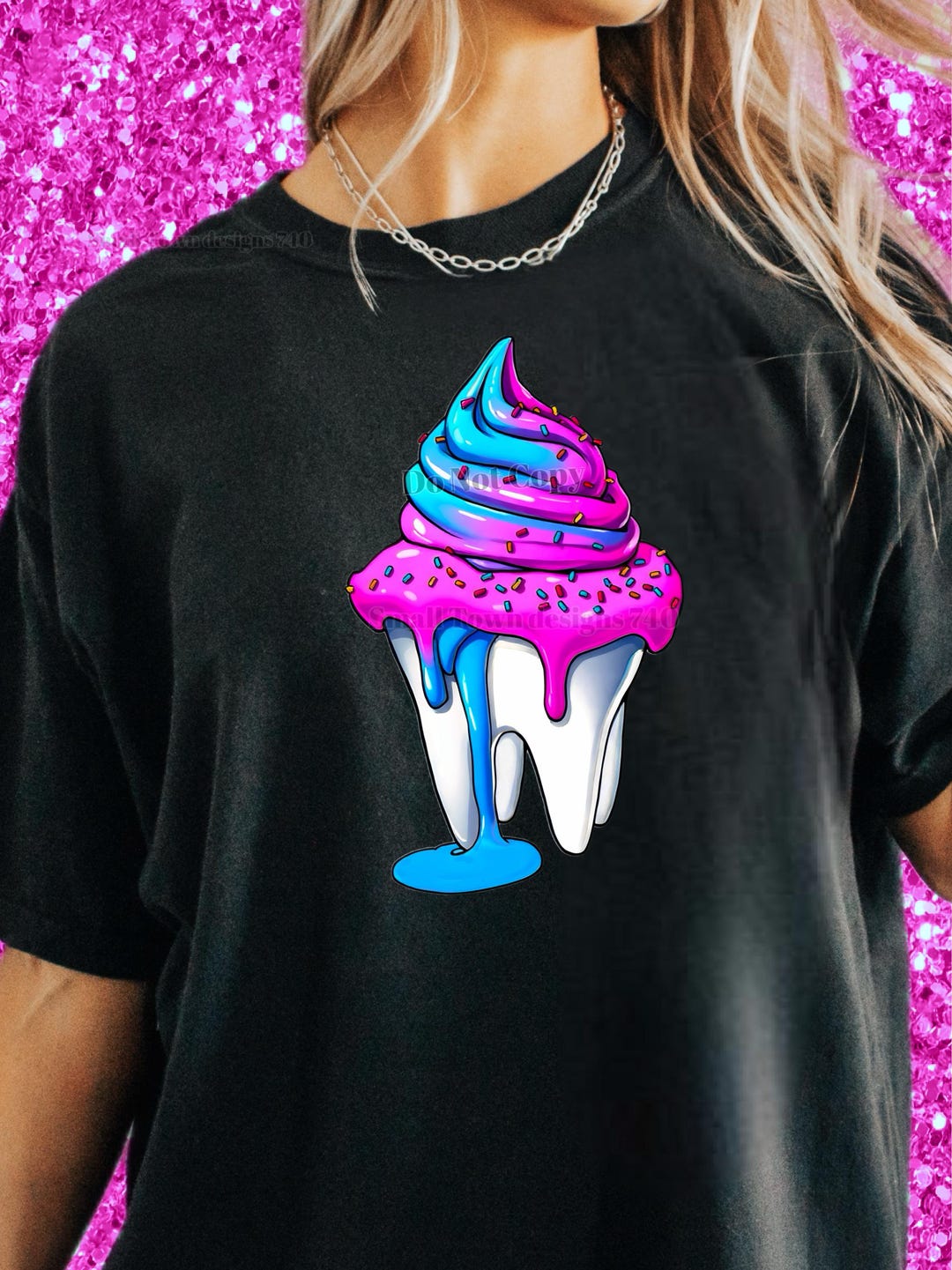 Dental Tooth Drip High Resolution PNG Digital Design Bundle ...