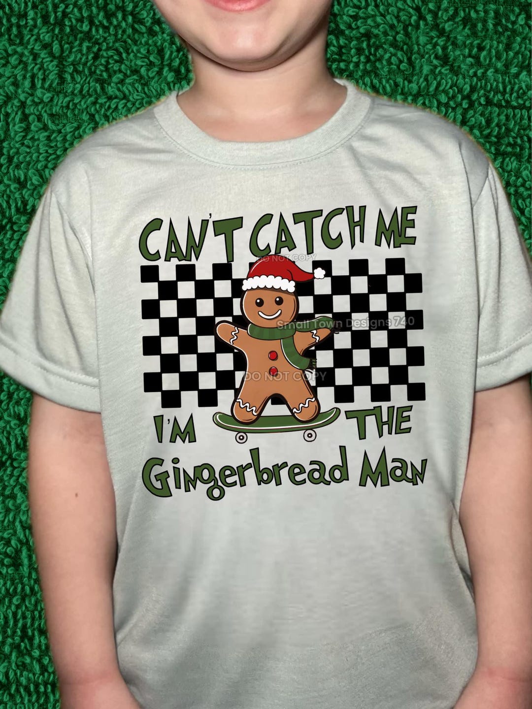 Can't Catch Me Gingerbread Man - Kids Digital Design - High Resolution ...
