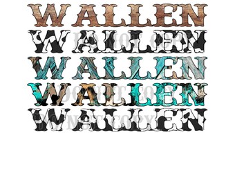 Wallen Stacked Png - Etsy