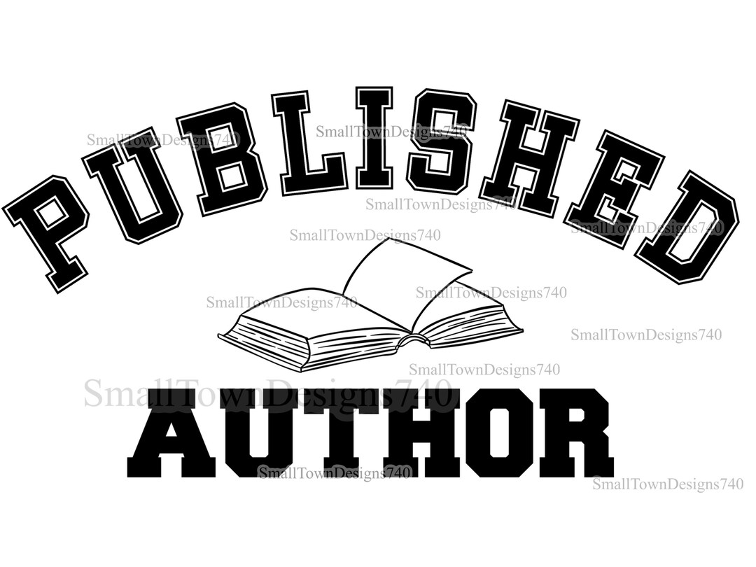 Published Author High Resolution PNG Digital Design Bundle- Clean ...