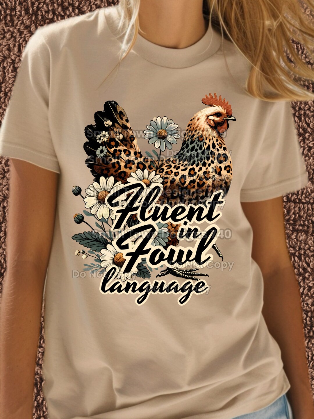 Fluent in Fowl Language - High Resolution PNG Digital Design ...