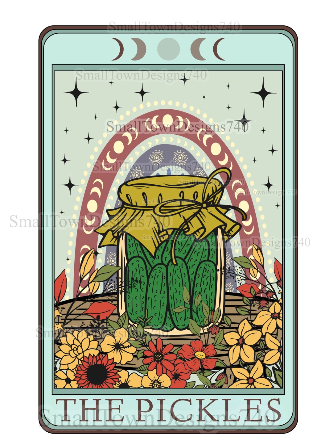 The Pickles Tarot Card High Resolution PNG Digital Design - Etsy