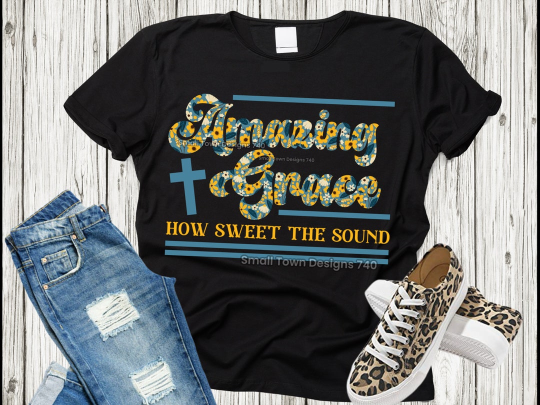 Amazing Grace Floral High Resolution PNG Digital Design With ...