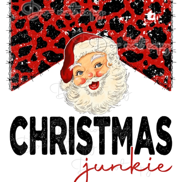 Christmas Junkie Svg - Etsy