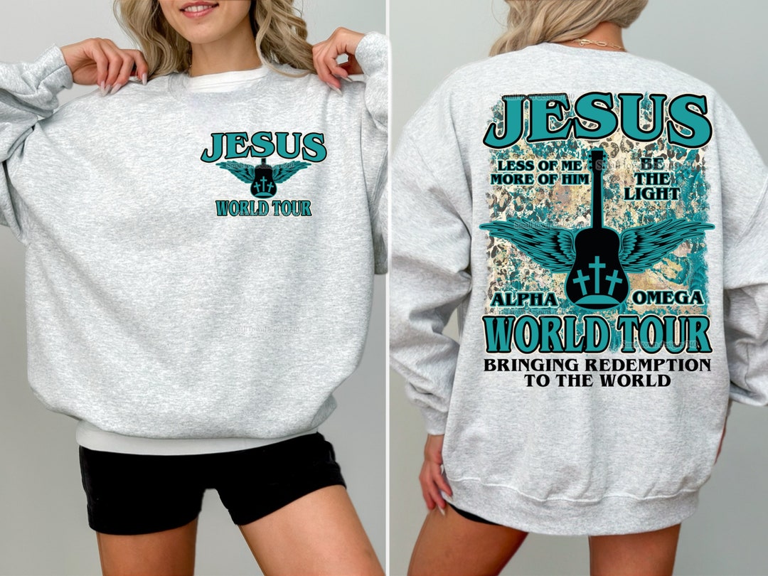 Jesus World Tour - Original Artist - High Resolution PNG Digital Design ...