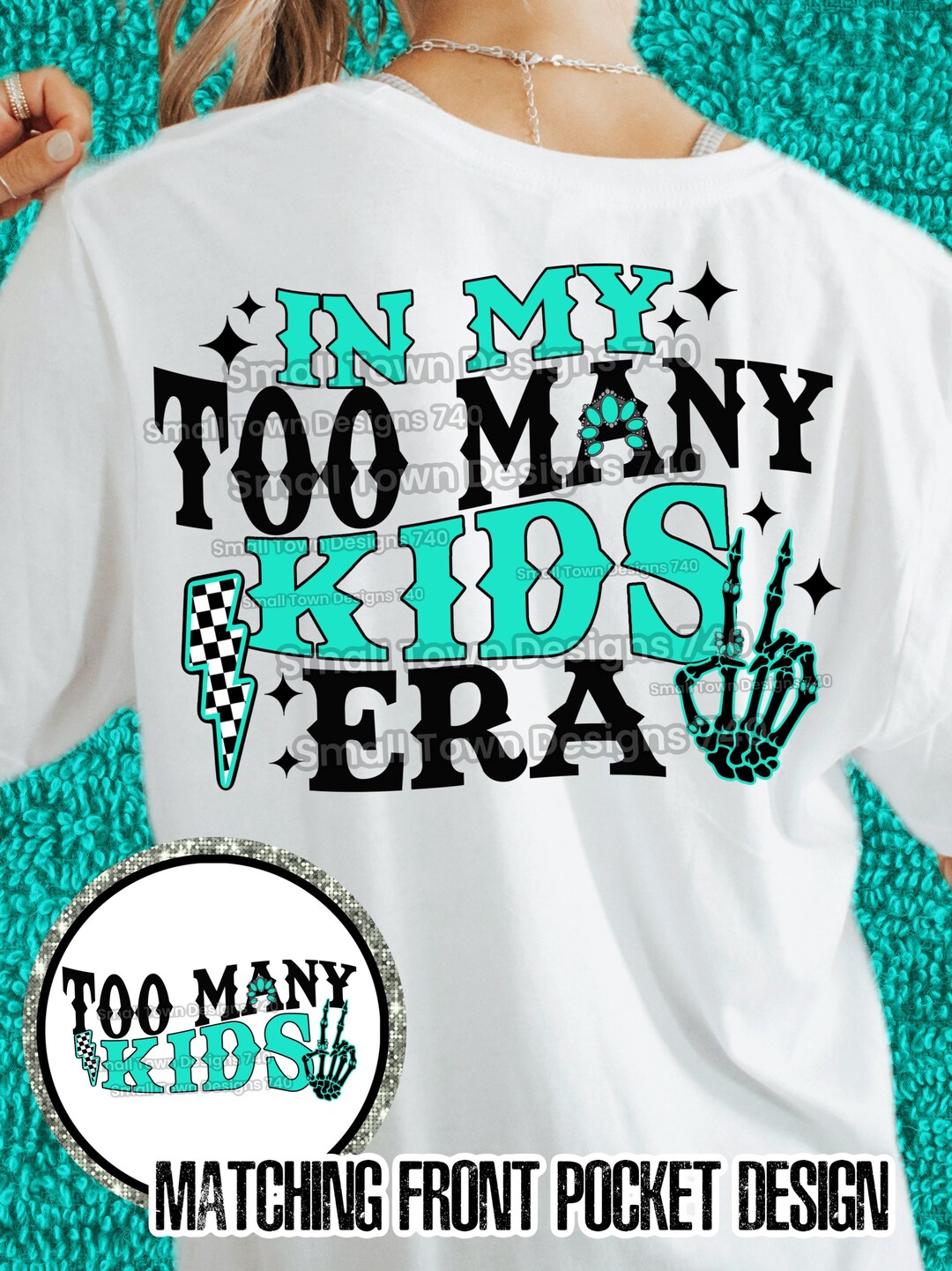 Too Many Kids Era - High Resolution PNG Digital Design Bundle - 2 Files ...