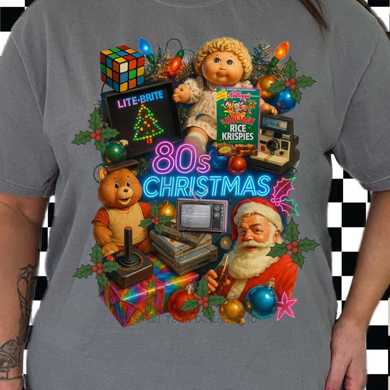 80s Christmas - Etsy