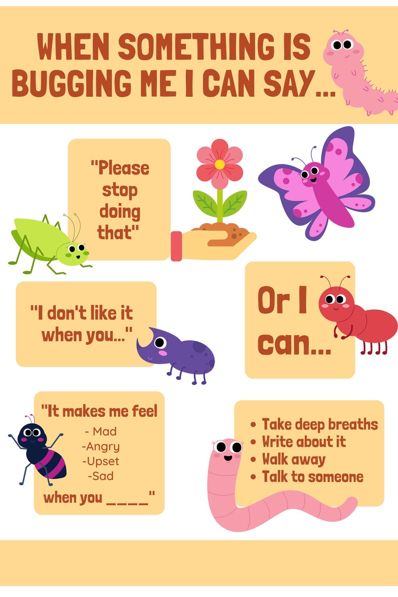 When Something is Bugging Me Poster - Etsy