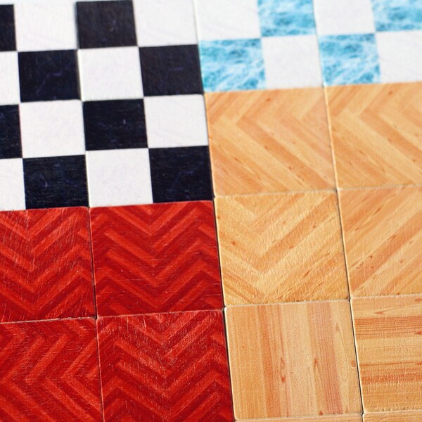 Miniature Floor Tiles - Etsy